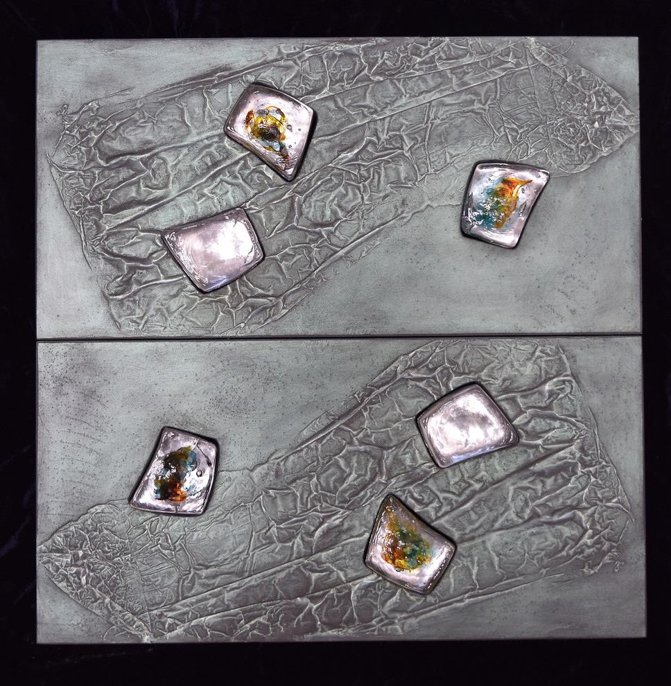 "Tidepool" A New Look in Concrete and Glass Tile - Contemporary ...