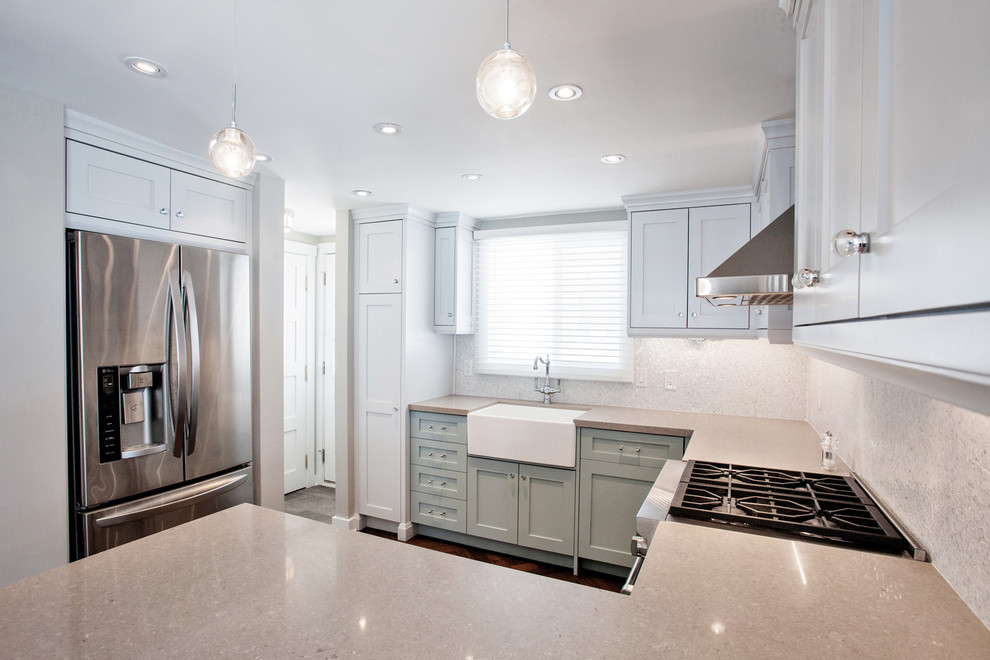 Tiffany Blue Kitchen - Contemporary - Kitchen - Toronto - by Madison ...