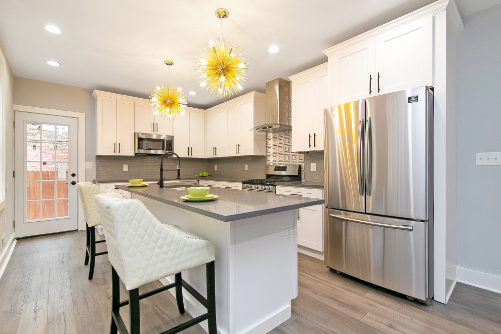 Tiffany Blue Stunner - Contemporary - Kitchen - Philadelphia - by Kate ...