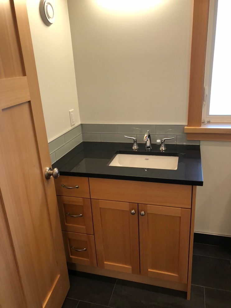 Timber Frame Mountain Suite with Fir Shaker Doors - Arts & Crafts ...