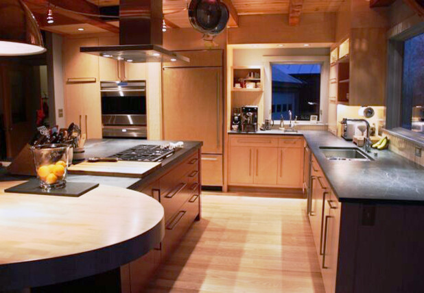 Timber Frame Renovation - Modern - Kitchen - Burlington - by Mayor ...