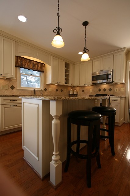 Timeless white Kitchen Update - Traditional - Kitchen - DC Metro - by ...