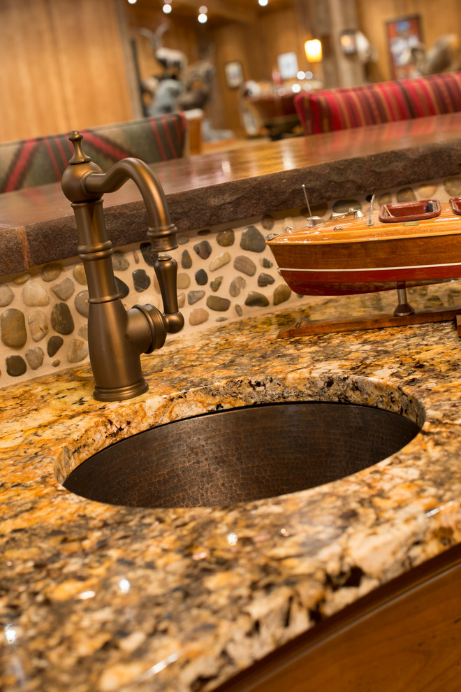 Tipi Bar - Rustic - Kitchen - Minneapolis - by Gabberts Design Studio ...