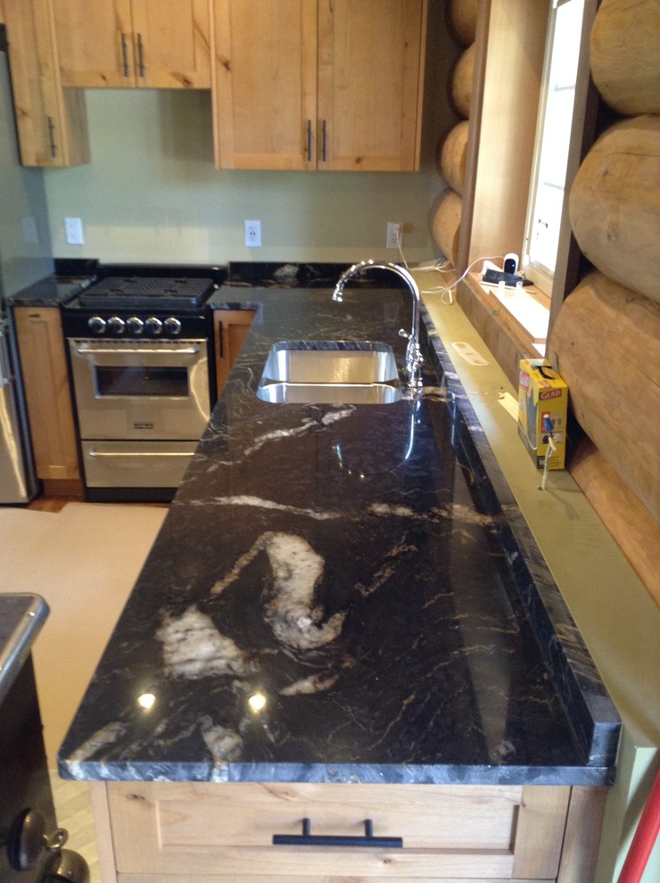 Titanium Granite - Kitchen - Vancouver - by Bullseye the Granite Guy ...