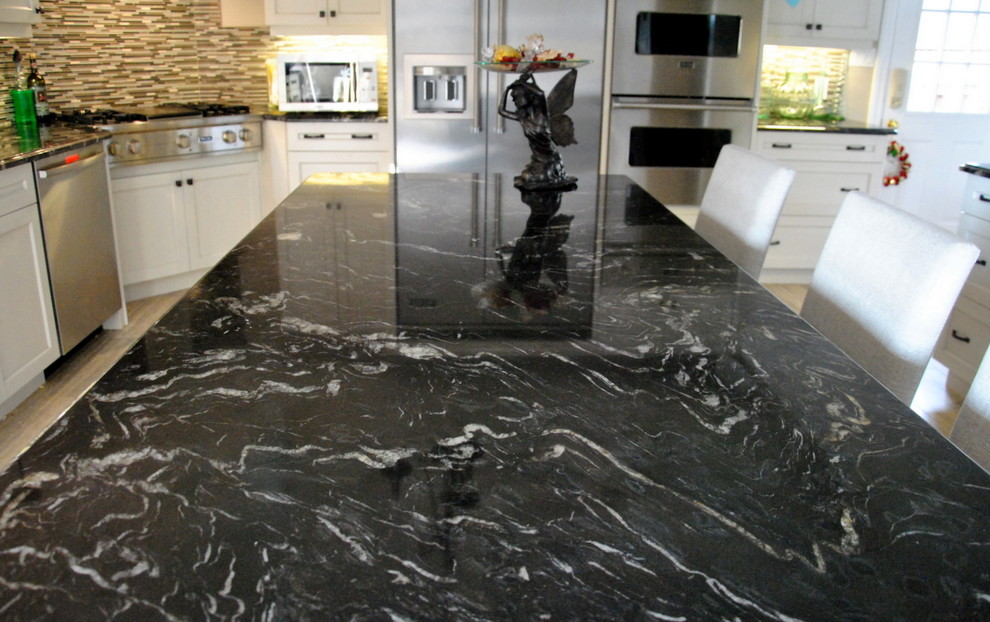 Titanium Granite Kitchens - Contemporary - Kitchen - Ottawa - by ...