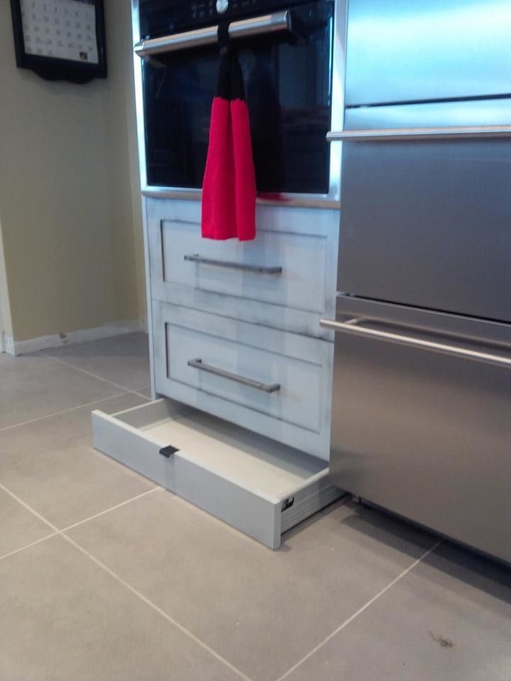 toe kick drawer - Transitional - Kitchen - Montreal - by Adoria ...