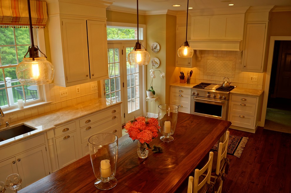 Toni & Evan's Kitchen Renovation - Traditional - Kitchen - Baltimore ...