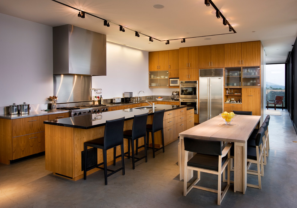 Toro Canyon - Modern - Kitchen - Santa Barbara - by Young Construction ...