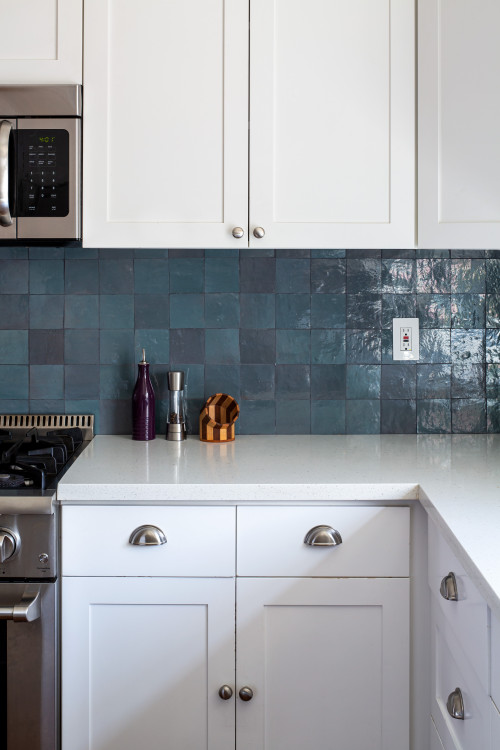 Transitional Kitchen: Experience the Zellige Tile Effect | Stone Tile Depot