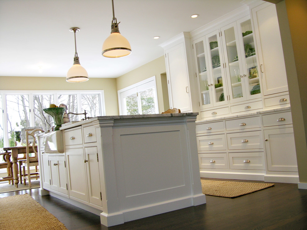 Traditional beaded face frame kitchen - Traditional - Kitchen - New ...