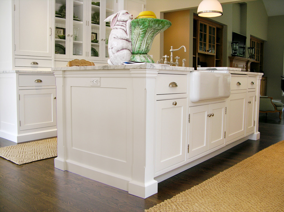 Traditional beaded face frame kitchen - Traditional - Kitchen - New ...