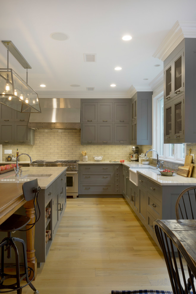 Traditional Bilotta Collection in Rye - Traditional - Kitchen - New ...