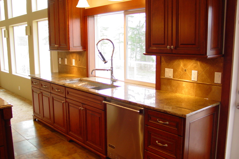 Traditional Cherry kitchen - Traditional - Kitchen - Seattle - by ...