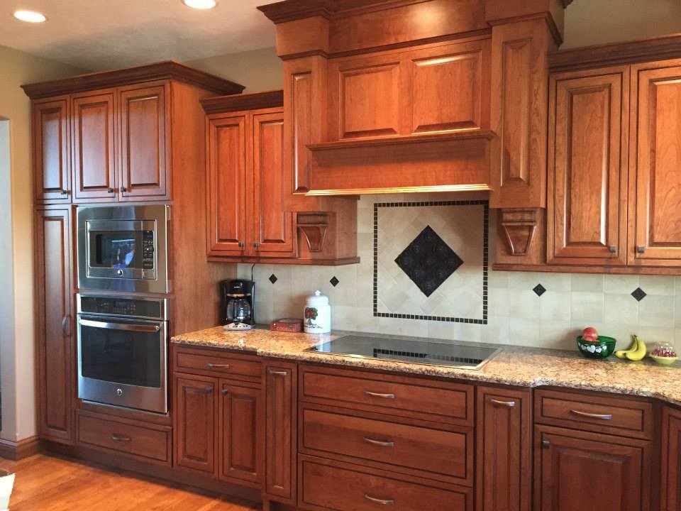 Traditional Cherry Kitchen - Traditional - Kitchen - Other - by House ...