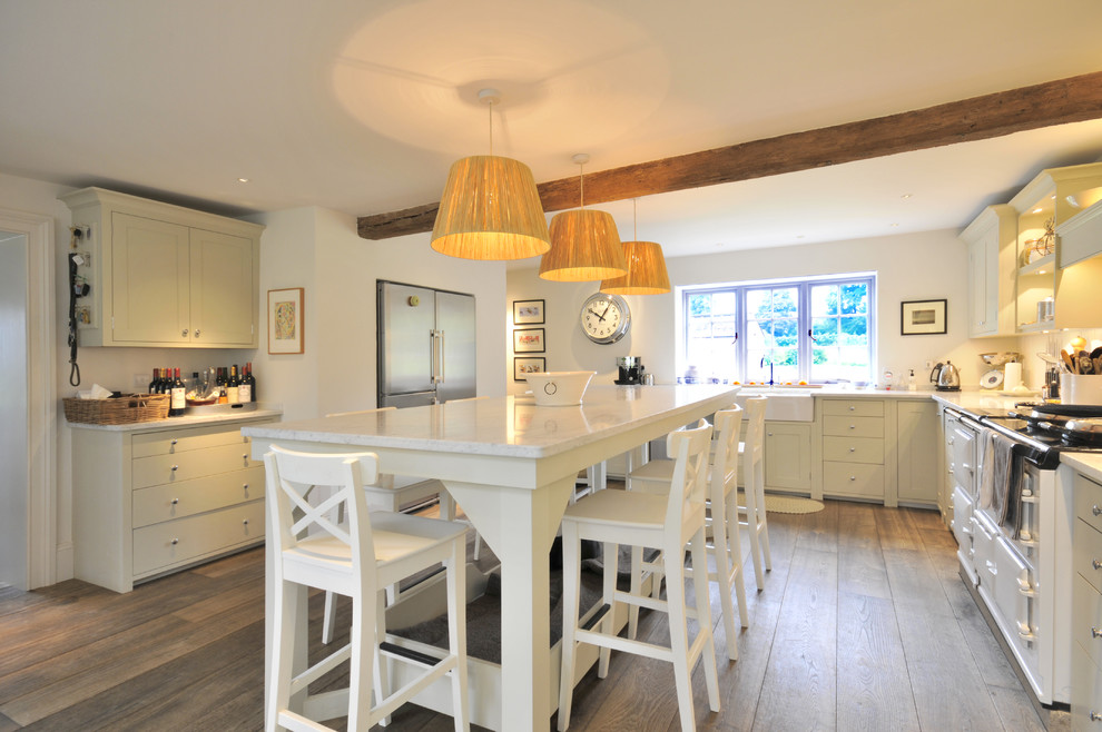 Traditional country kitchen - Open Plan Extension in Wiltshire ...