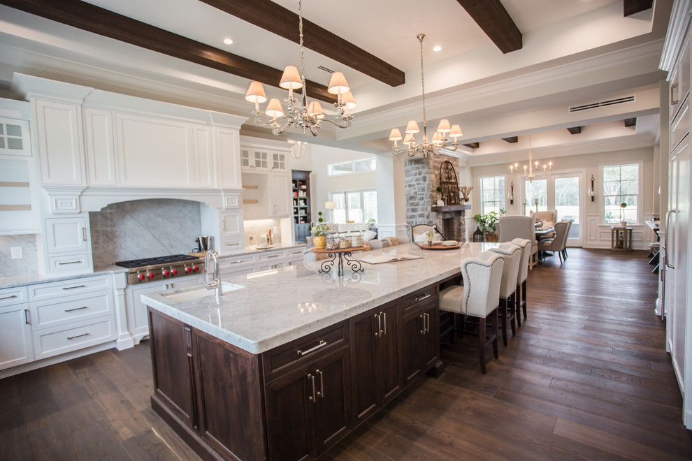 Traditional Equestrian Estate - Traditional - Kitchen - Orlando - by ...