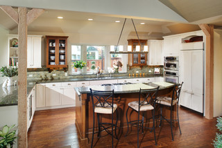 Traditional Farmhouse Kitchen - Traditional - Kitchen - Sacramento - by ...