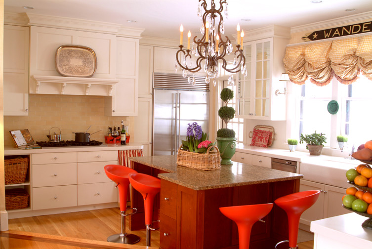 Traditional Federal Style Kitchen - Traditional - Kitchen - Boston - by ...