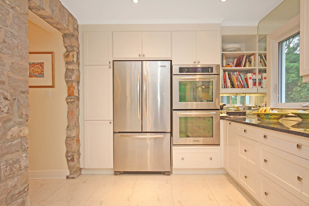 Traditional French Cape Cod with a Modern Twist - Modern - Kitchen ...