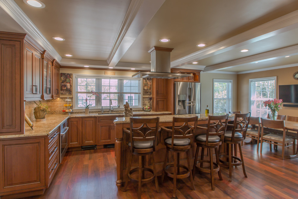 Traditional Kingston, NH Kitchen with Baking Space - Traditional ...