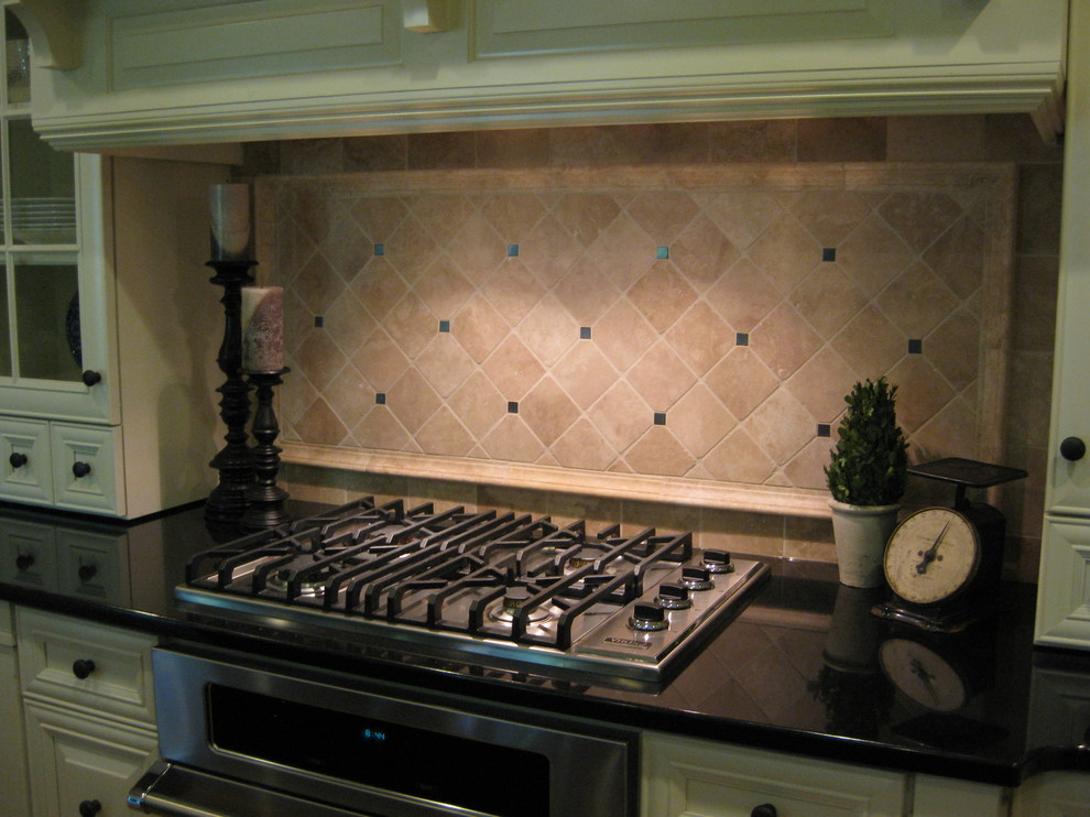 Traditional Kitchen - countertop & tile updates - Traditional - Kitchen ...