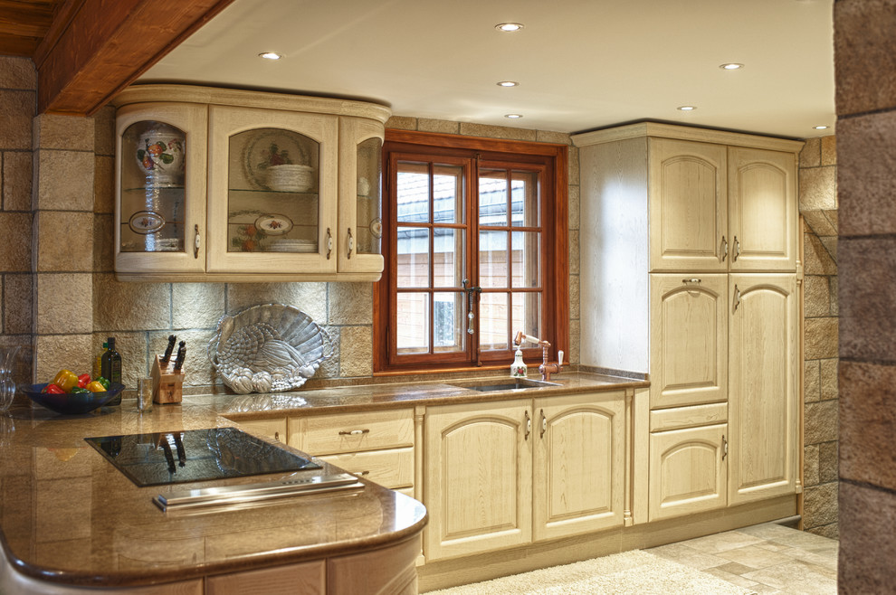 Traditional Kitchen for Swiss Chalet - Traditional - Kitchen - Other ...