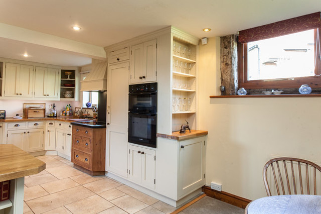 Traditional kitchen in a barn conversion - Rustic - Kitchen - Other ...