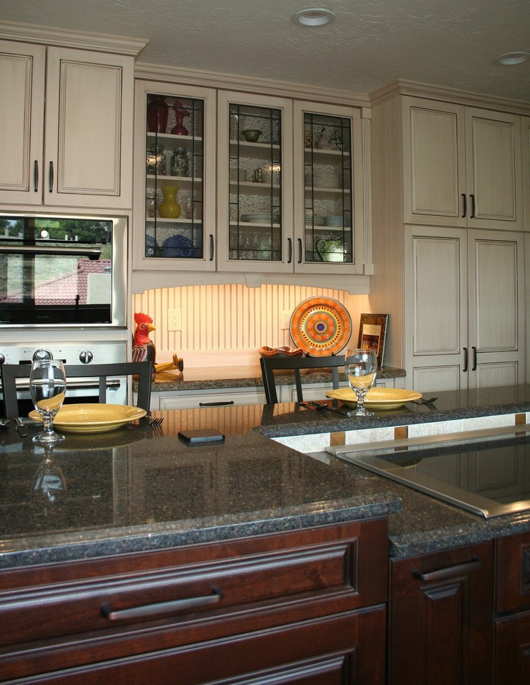 Traditional Kitchen, Lowered Cooking & Hutch Area - Traditional ...