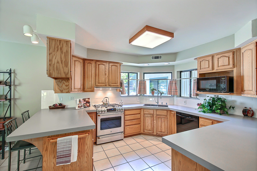 Traditional Kitchen Minor Upgrade - Traditional - Kitchen - San ...