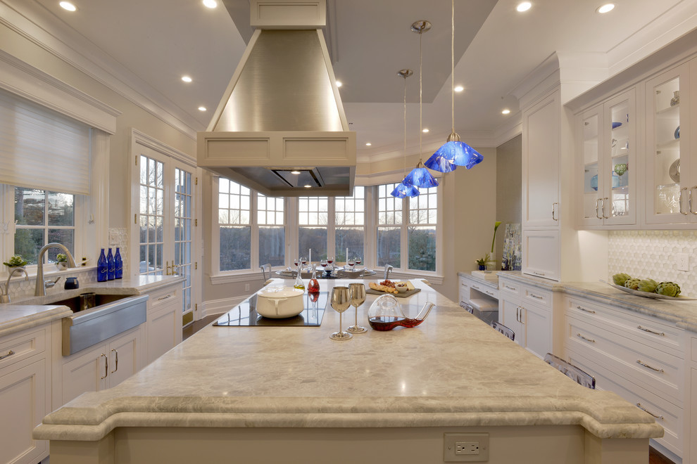 Traditional Kitchen with a View! - Traditional - Kitchen - New York ...
