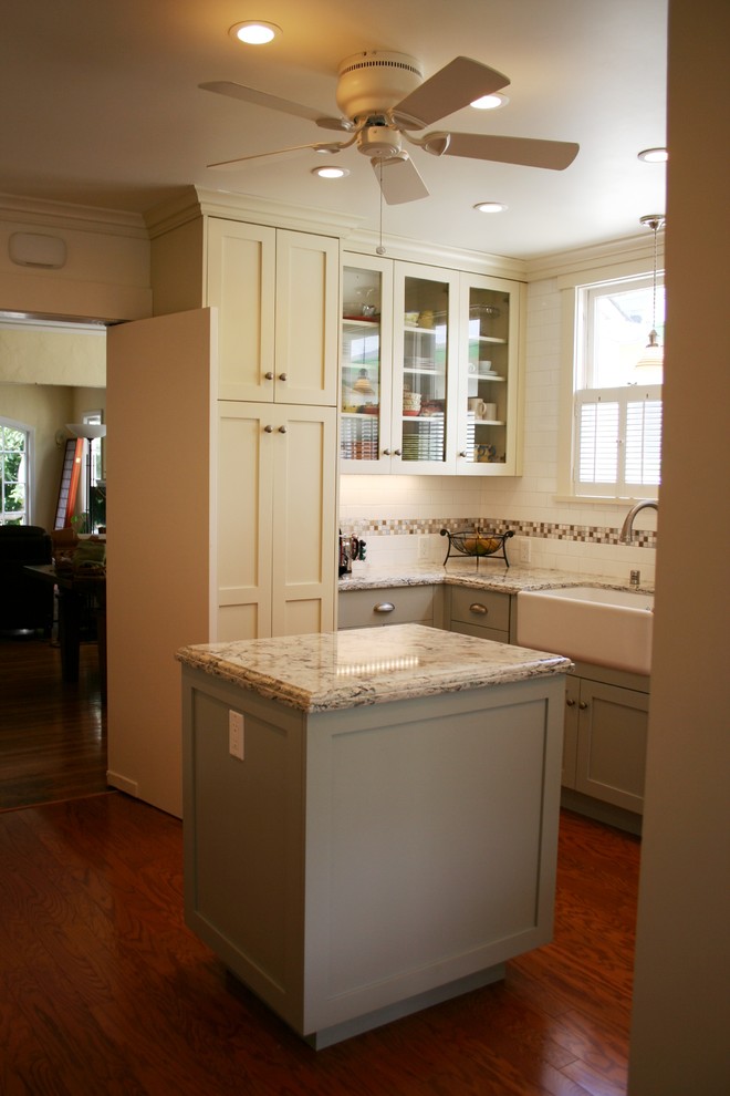 Traditional Kitchen with Bi-tonal Flare - Traditional - Kitchen - San ...