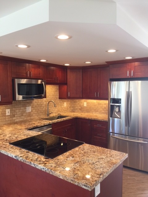 Traditional Kitchen with Dark Wood Cabinets - Traditional - Kitchen - Hawaii - by KLC Design ...
