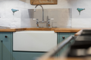 Traditional lever taps and Belfast sink. - Rustic - Kitchen - Kent - by ...