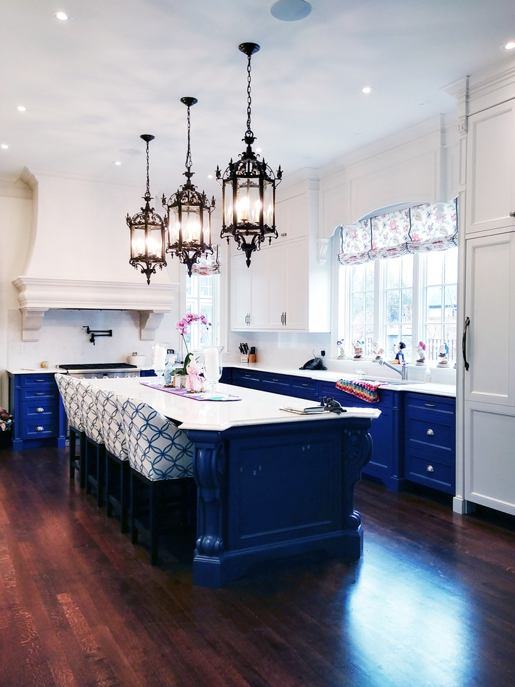 Traditional Luxury Kitchen With Butler's Pantry - Traditional - Kitchen ...
