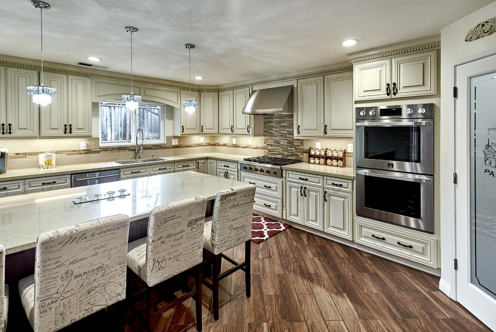 Traditional Ranch home in Cupertino - Traditional - Kitchen - San ...