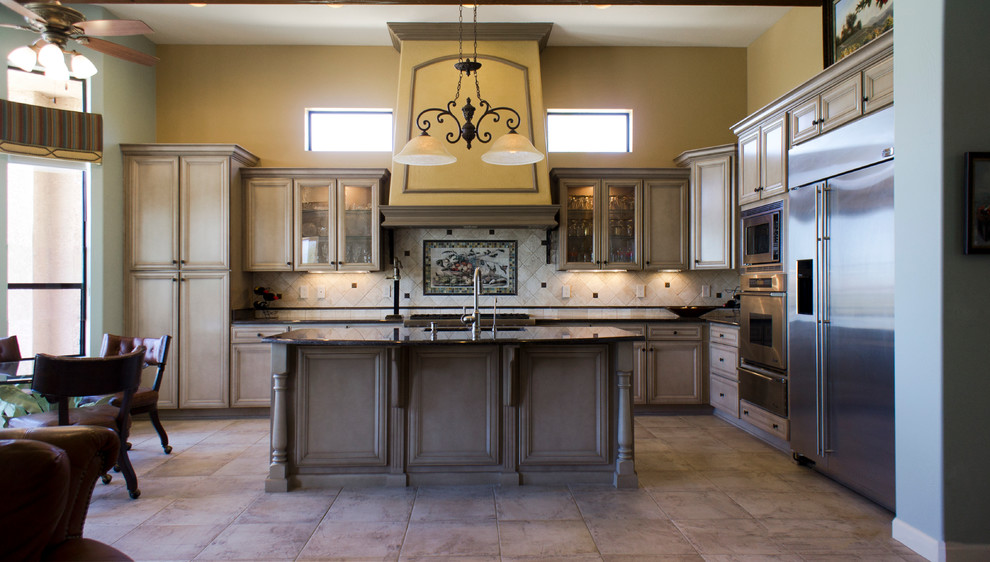 Traditional Southwest - Traditional - Kitchen - Phoenix - by Blue ...