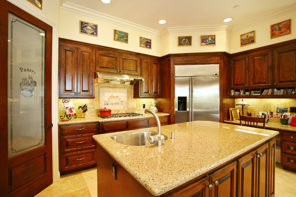 Traditional Spanish - Traditional - Kitchen - San Diego - by Ridley Interior Design | Houzz