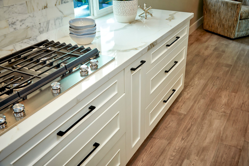 Transitional Coastal Kitchen and Dining Room Remodel in Carlsbad ...