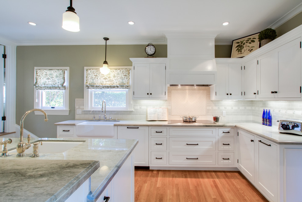 Transitional Colonial Craftsman - Traditional - Kitchen - Los Angeles ...