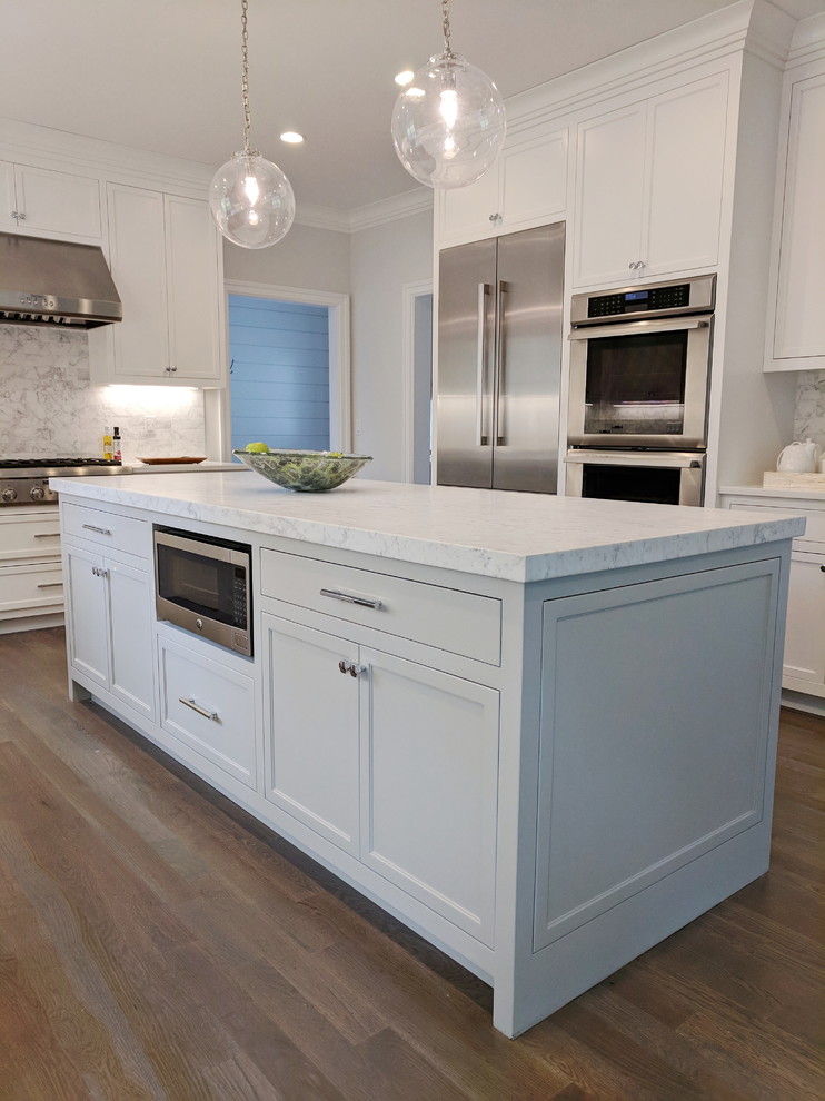 Transitional Flush Inset Face Frame Kitchen - Transitional - Kitchen ...