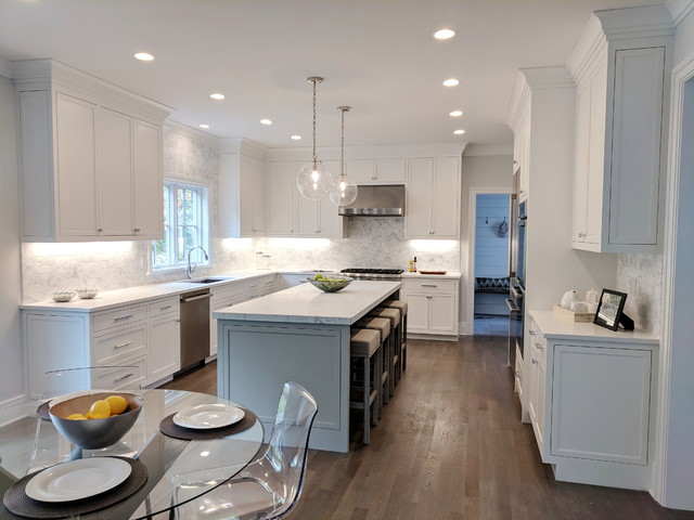 Transitional Flush Inset Face Frame Kitchen - Transitional - Kitchen ...