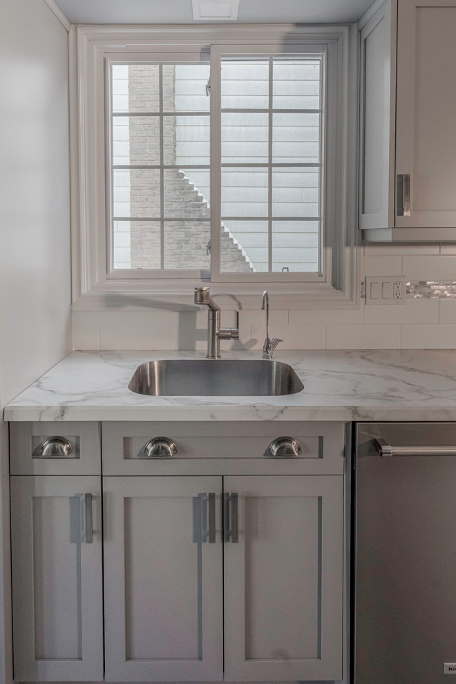 Transitional Galley Kitchen Remodel - Transitional - Kitchen - Toronto ...