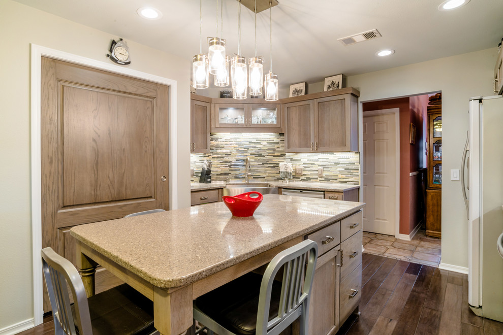 Transitional Kitchen in Hickory - Transitional - Kitchen - Miami - by ...