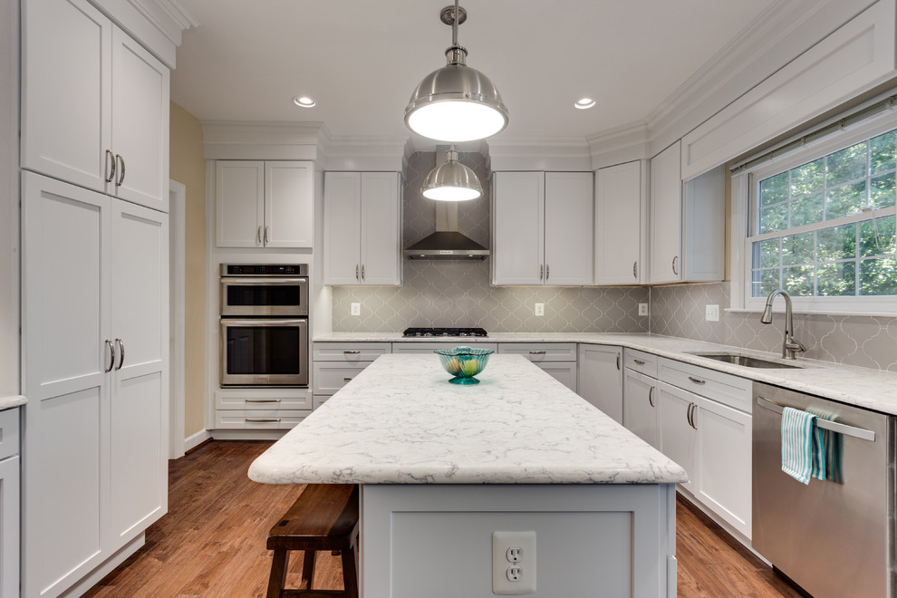 Transitional Kitchen Remodel Fairfax Station, VA - Transitional ...