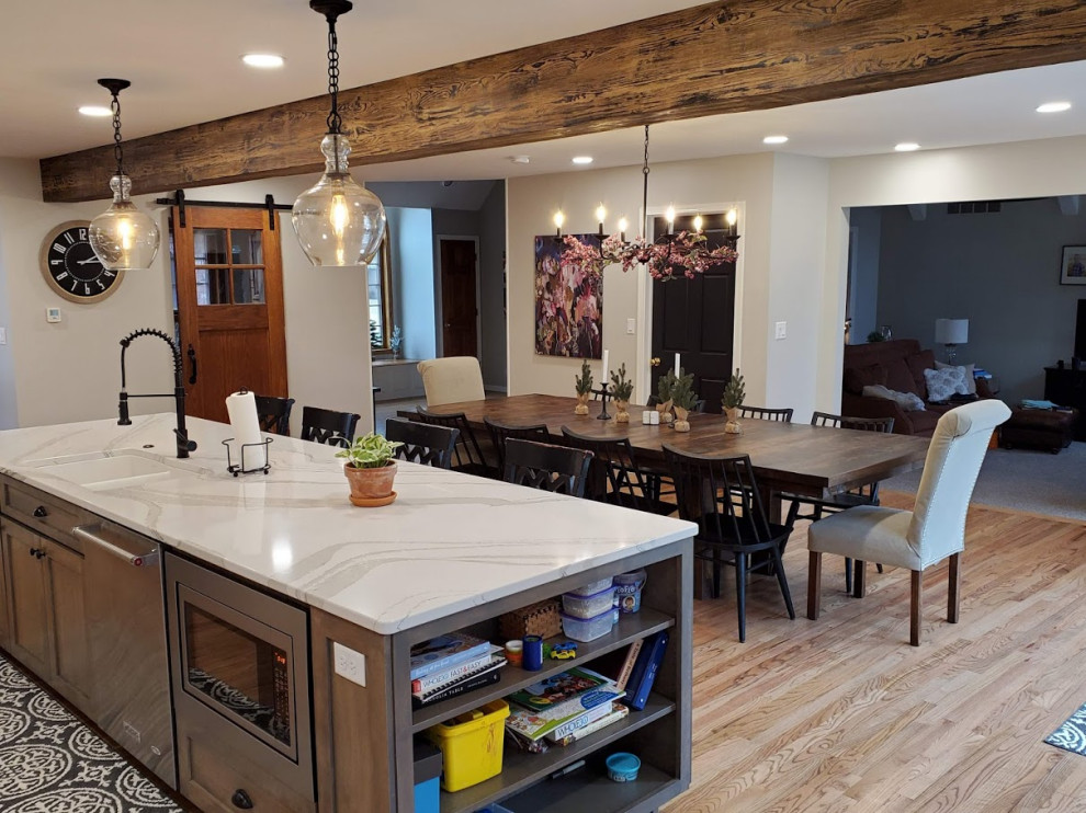 Transitional Kitchen Renovation - Transitional - Kitchen - Other - by ...