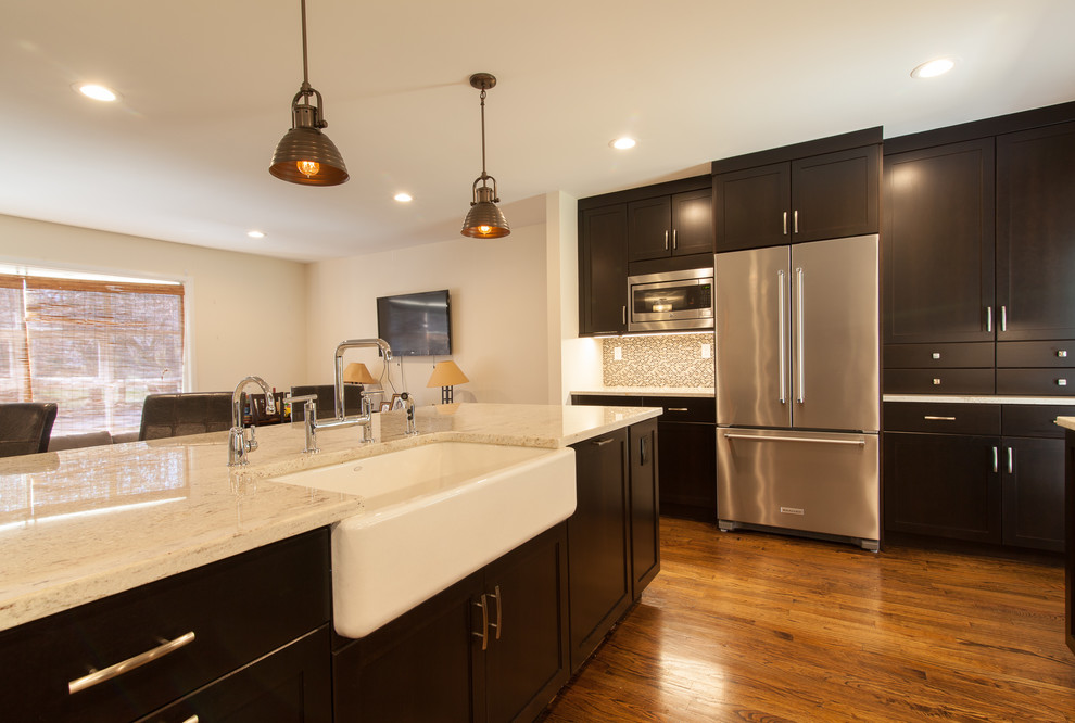 Transitional Kitchen Renovation - Transitional - Kitchen - New York ...