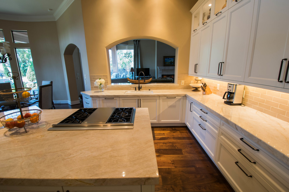 Transitional Luxury Kitchen - Royal Oak Country Club, Houston ...