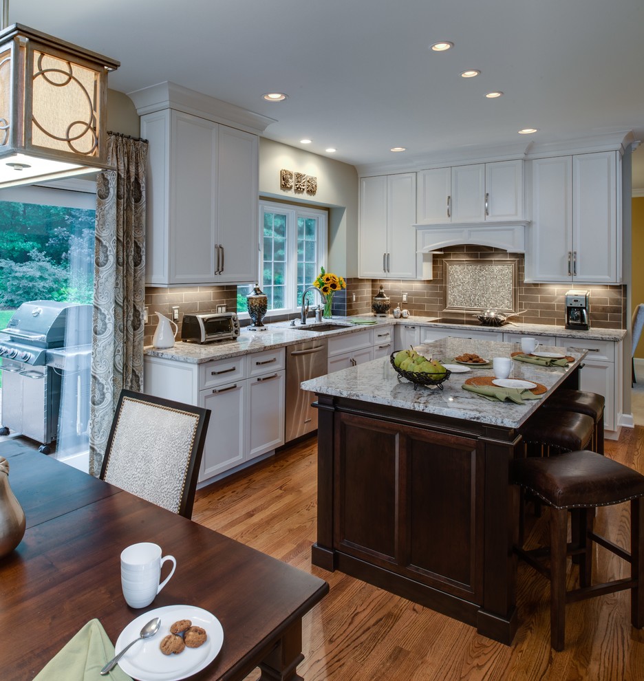 Transitional Novi Kitchen Renovation - Kitchen - Detroit - by Epiphany ...