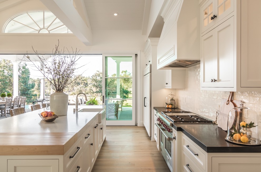 Transitional Traditional House - Farmhouse - Kitchen - San Diego - by ...
