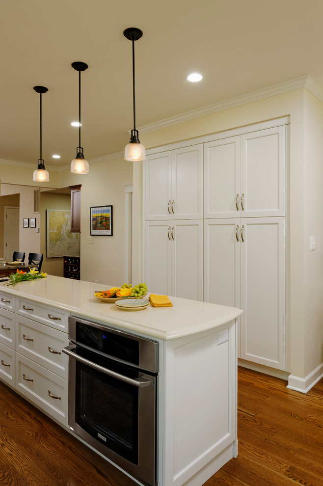 Transitional White - Transitional - Kitchen - DC Metro - by Davida's ...